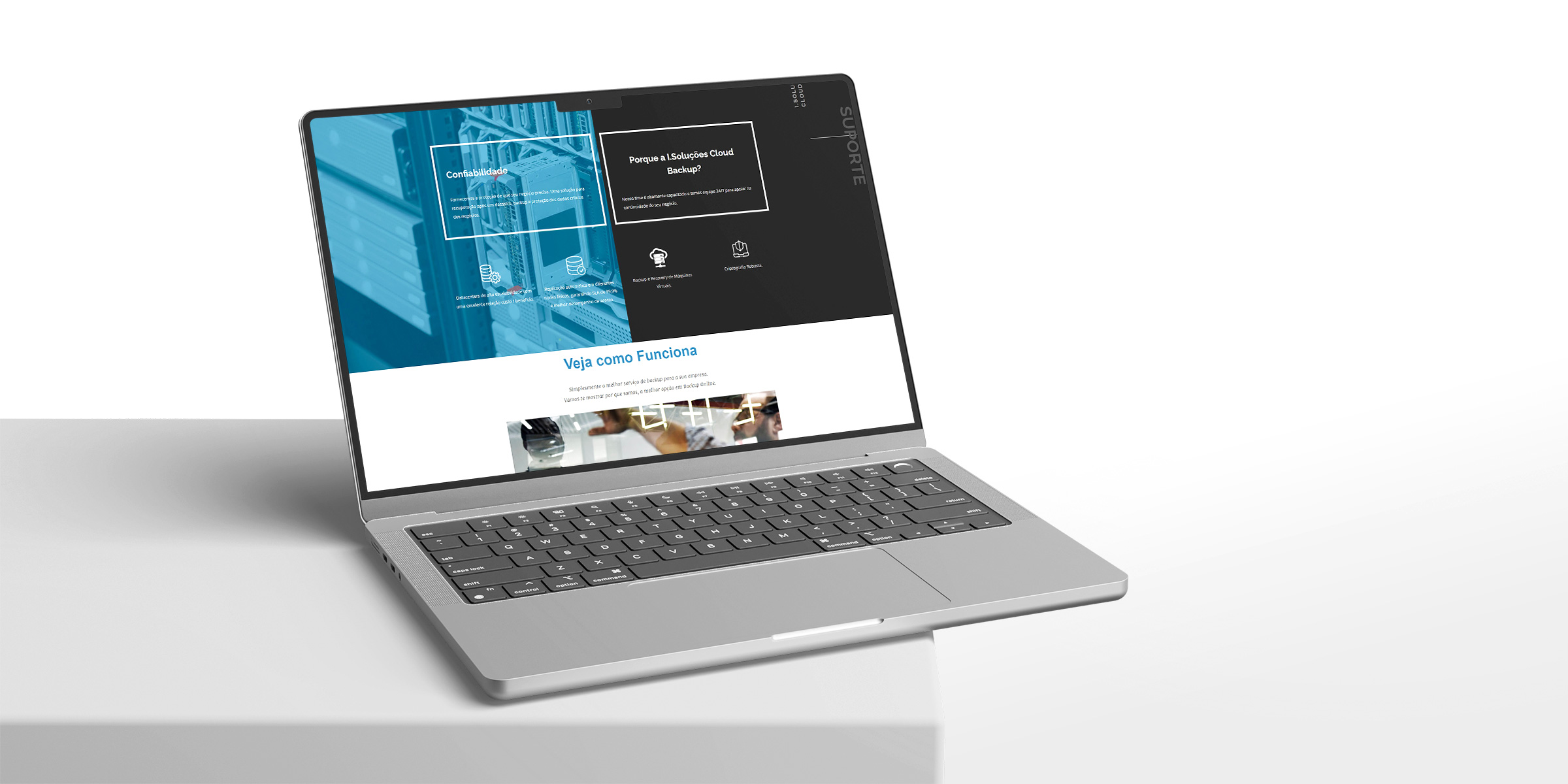 I-Soluções Cloud Backup - Marcos Araújo / UX UI Designer